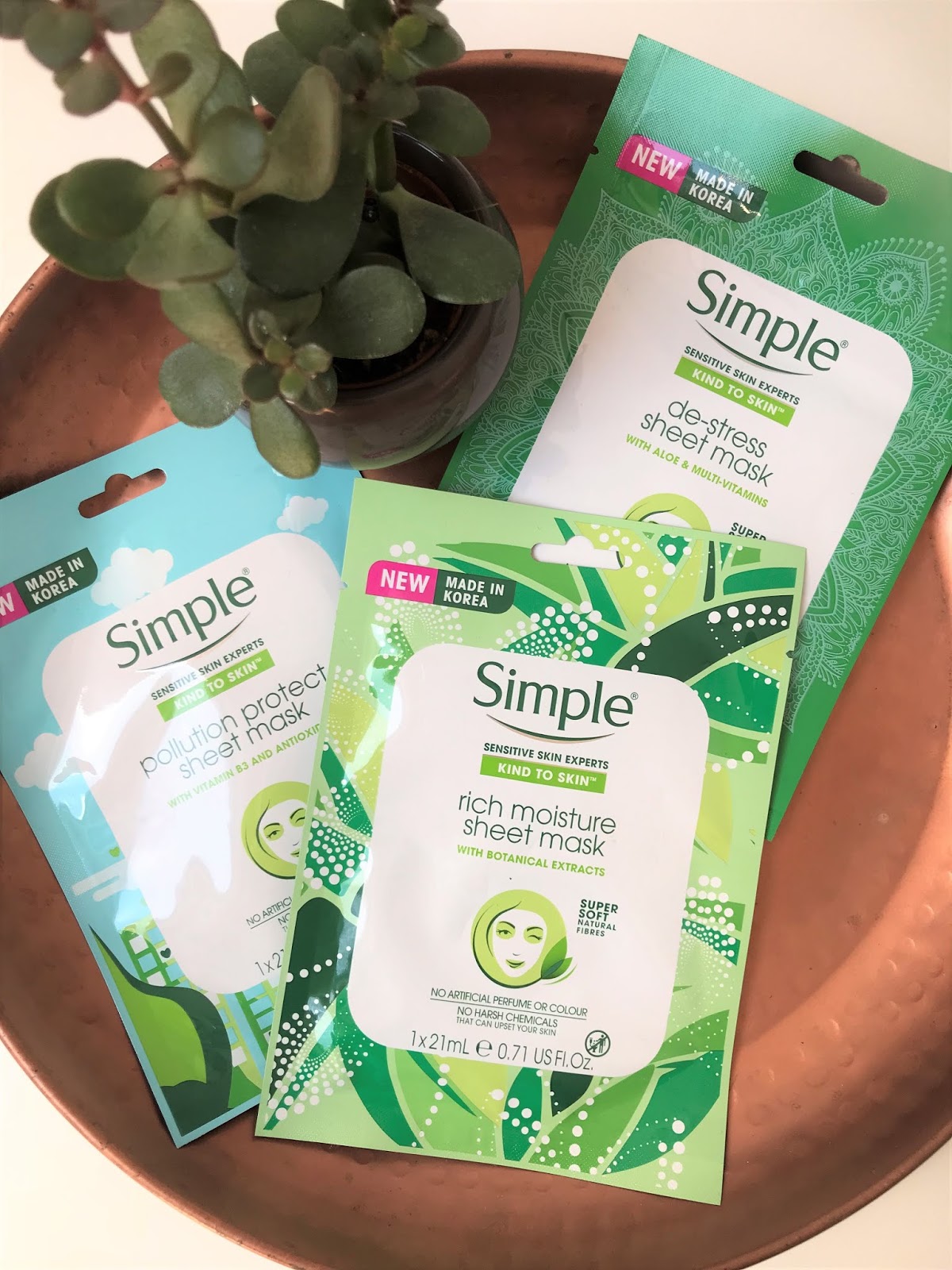 Simple | Sheet Masks