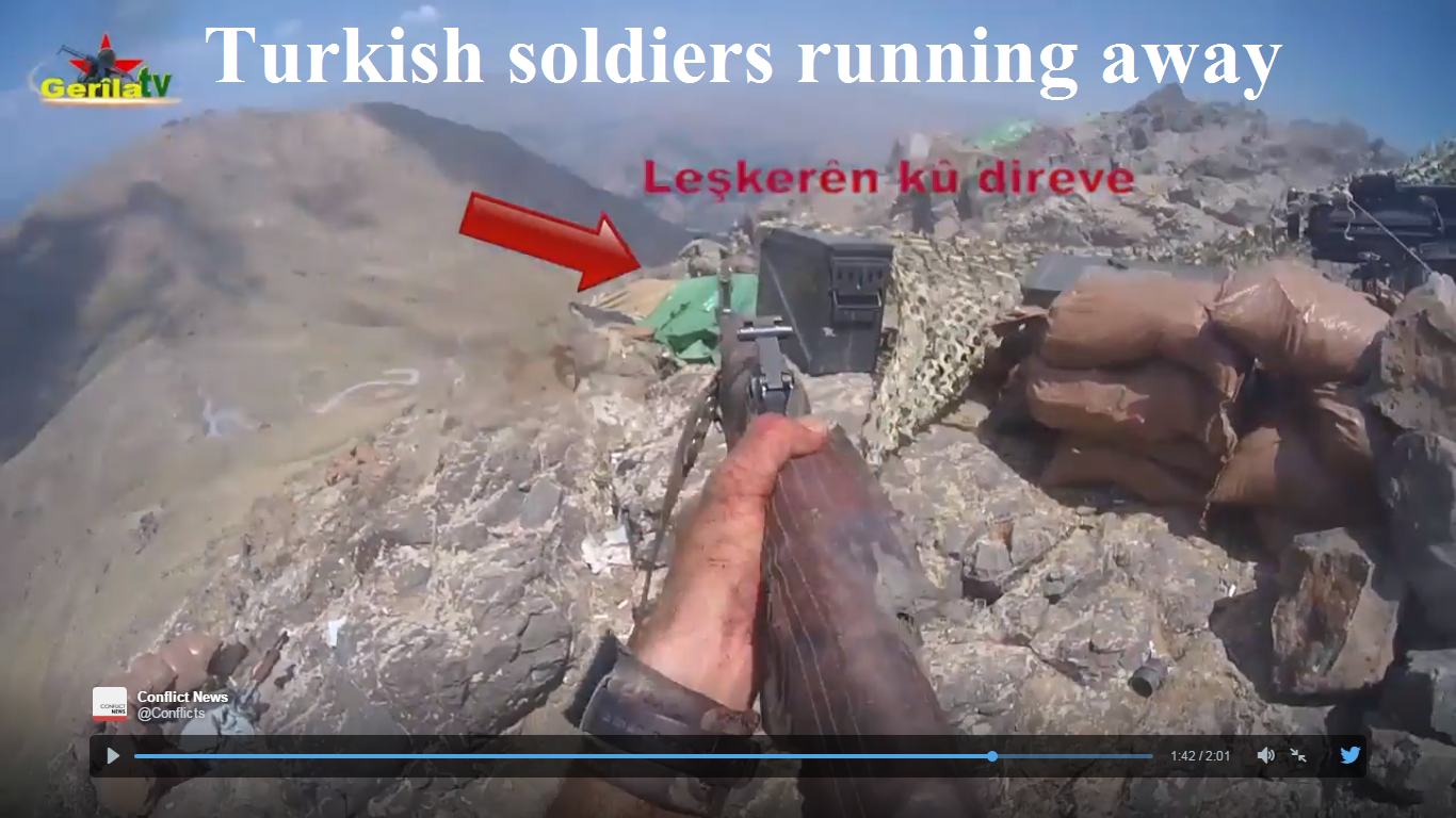 Asian Defence News: Go Pro footage of a PKK attack on Turkish forces in ...