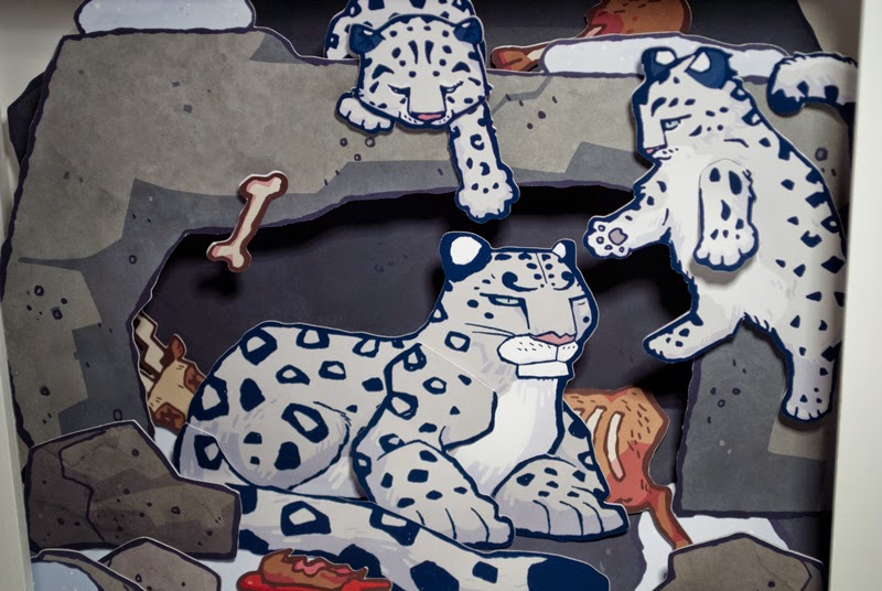 Anna Barrett Illustration: Snow Leopard Project - Finished