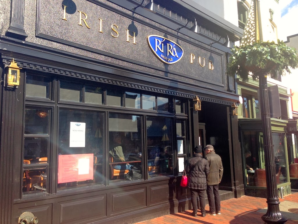 Rí Rá Irish Pub Food Review - DC Outlook