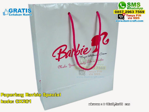 Paperbag Barbie Special | Souvenir Pernikahan