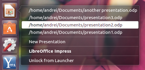 Add Recently Accessed Files As Quicklists To Apps Pinned To Unity Launcher With `Ubuntu ...