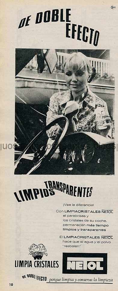 Antiguos anuncios de antes: Netol (producto limpieza) (12 anuncios)
