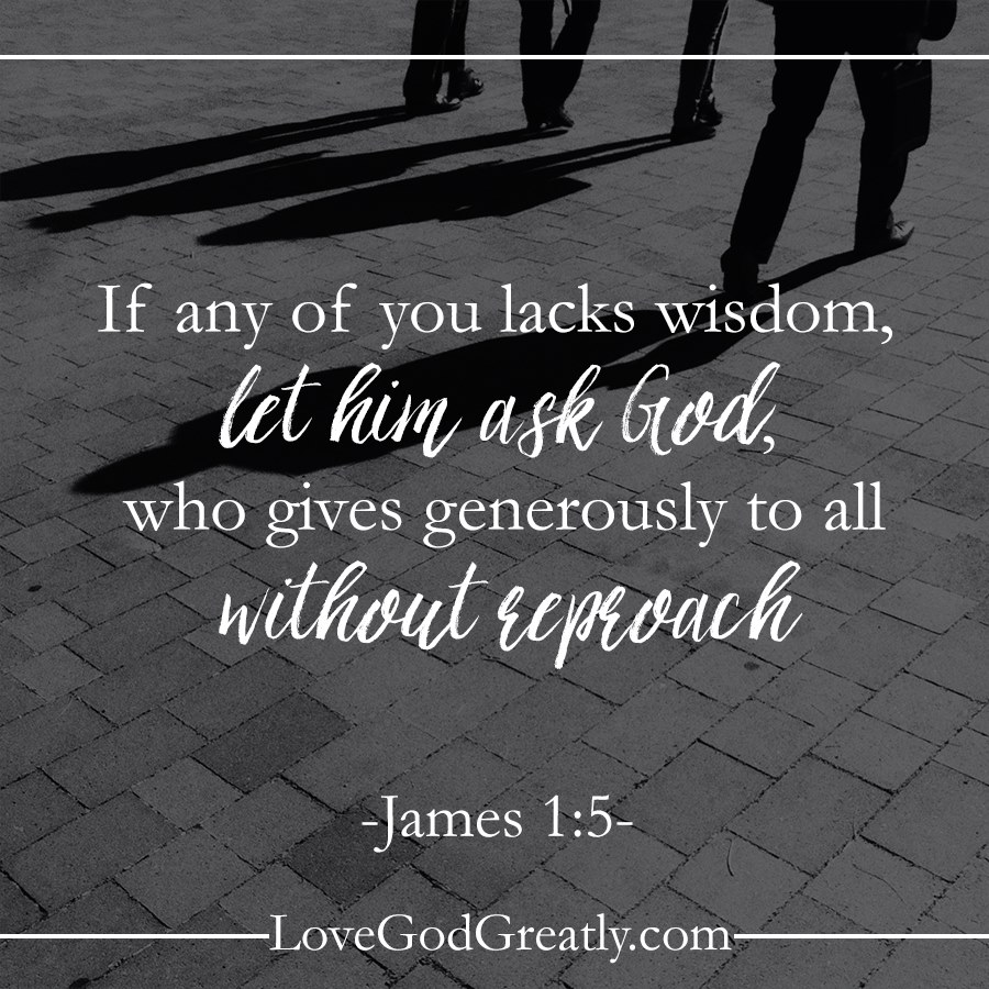 Living for God: Want Wisdom?