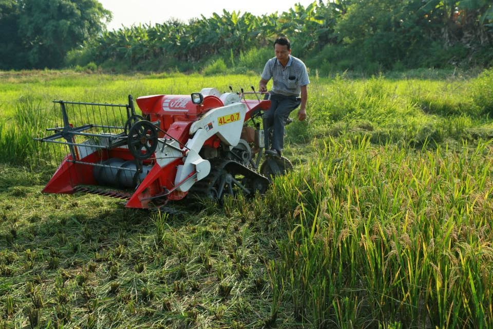 MESIN PANEN PADI TIPE SAAM-RH07 ~ Santoso Advance Agricultural Machinery