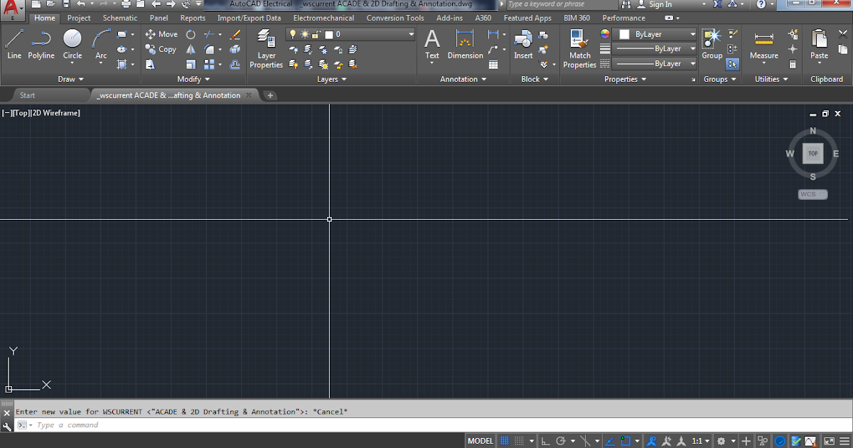 Mengenal AutoCAD Screen Layout