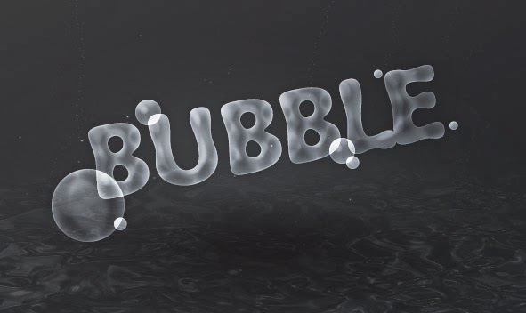 Photoshop Extreme: Bubble Text Effect