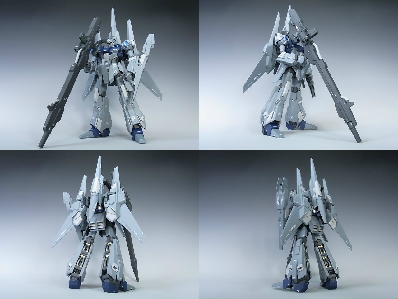 GUNDAM GUY: MG 1/100 RGZ-95C ReZEL [Commander Type] - Painted Build