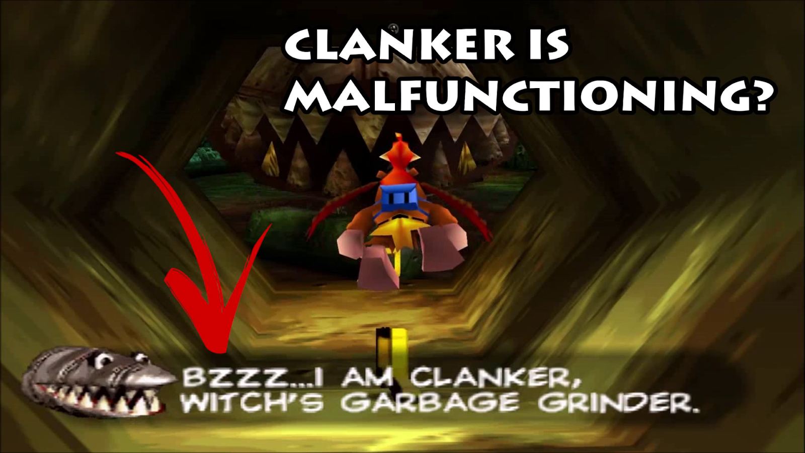 Mog Anarchy's Gaming Blog: Banjo-Kazooie Theory - What IS Clanker?
