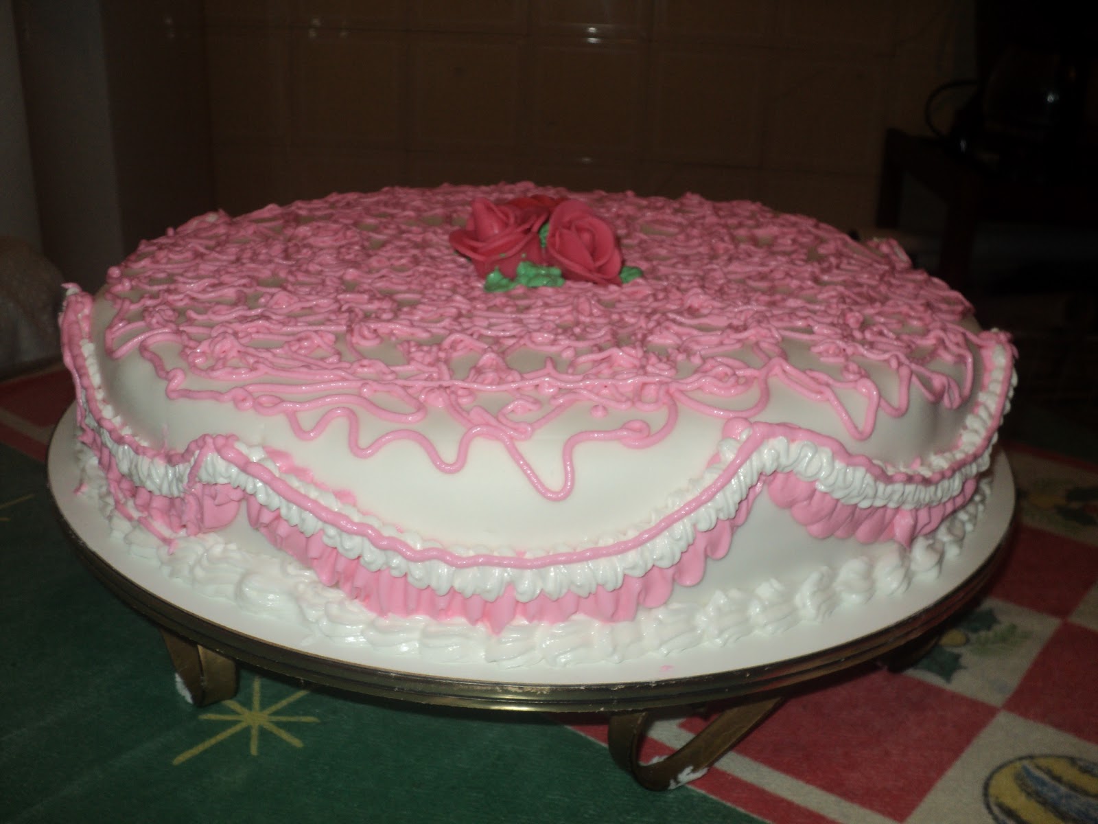 Sabrina Bolos: Bolo com babado