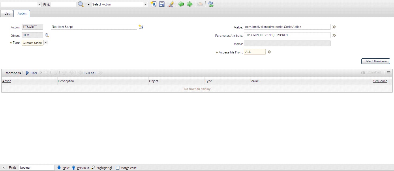 Maximo Works Scripting Workflow Action