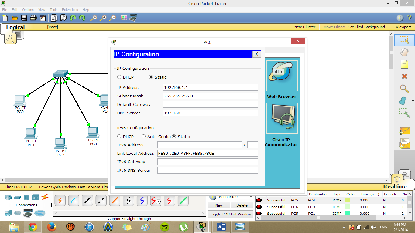 Instala y Configura Aplicaciones y Servicios: Practicas Packet Tracer
