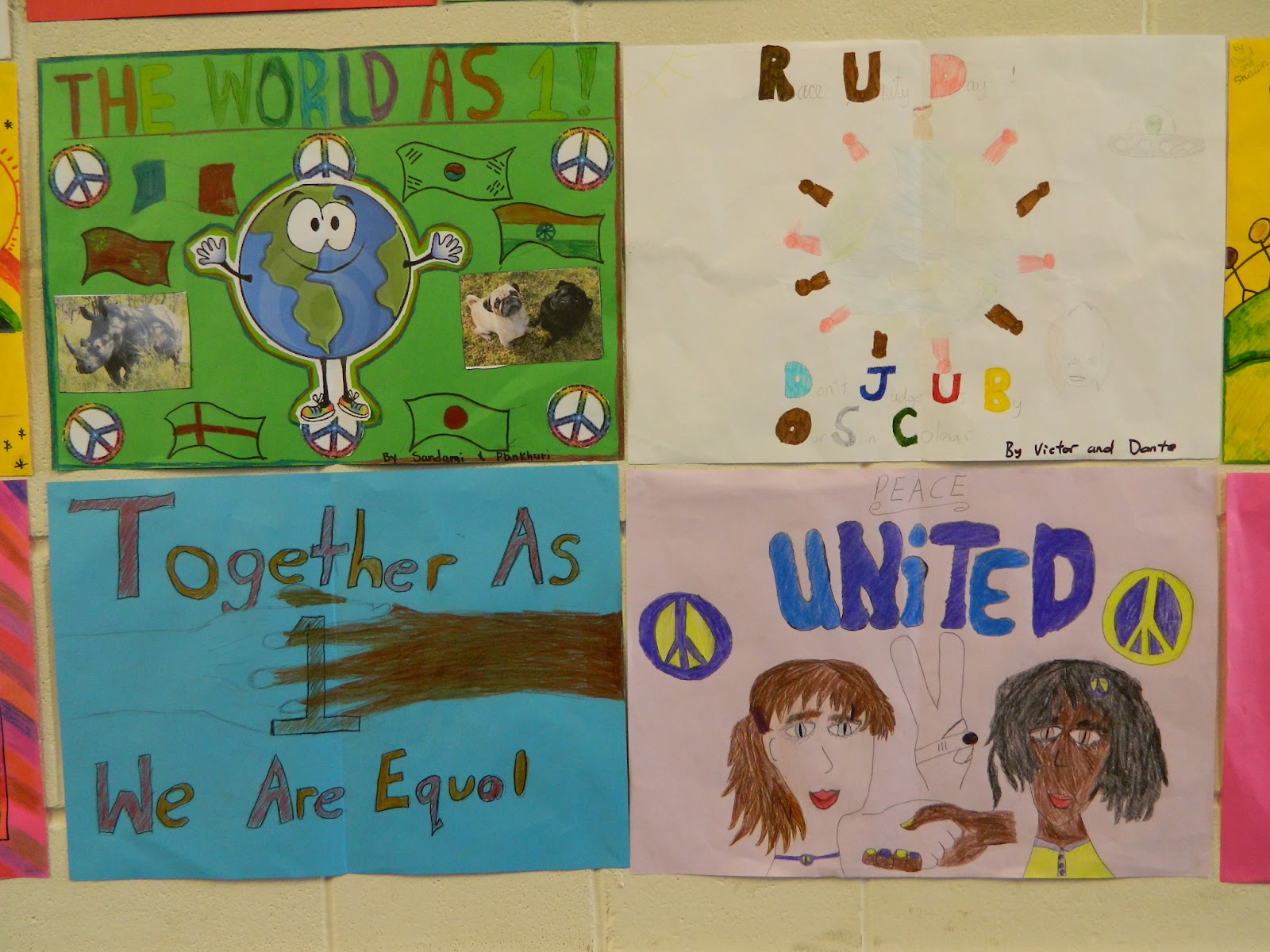 Social Change-Up Club: Race Unity Poster Competition Entries
