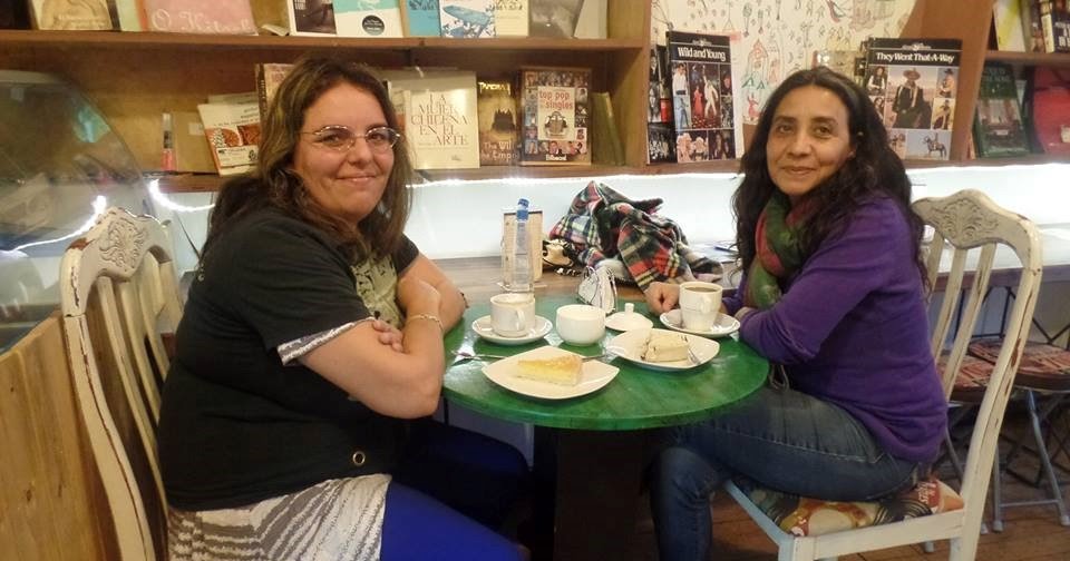 Visita de Paola Queirolo al Grupo Casa Azul