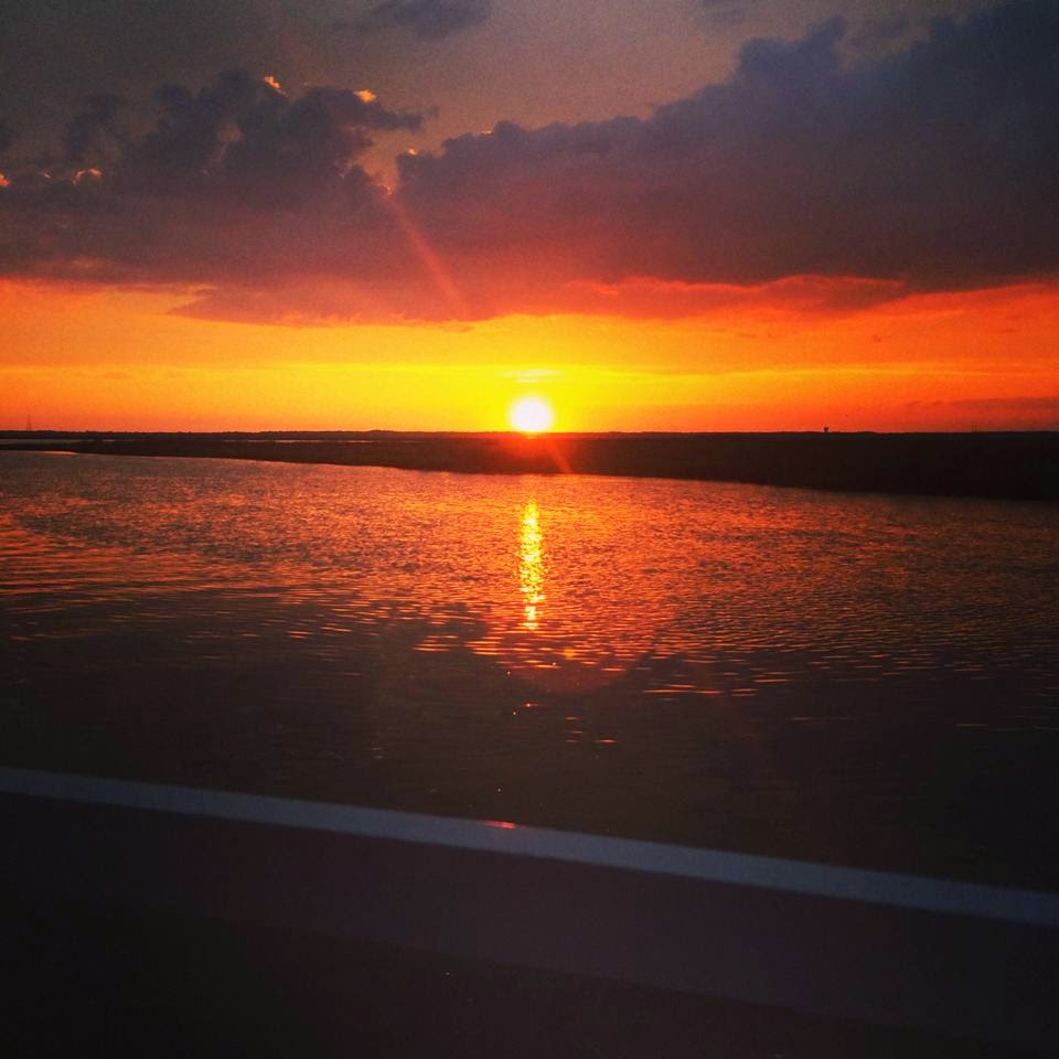 Deborah's Bits and Pieces: Sunday Evening Sunset