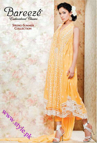 fashion: Bareeze Embroidered Classics Spring/summer Collection 2011