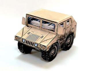SD Humvee Papercraft | Papercraft Paradise | PaperCrafts | Paper Models ...