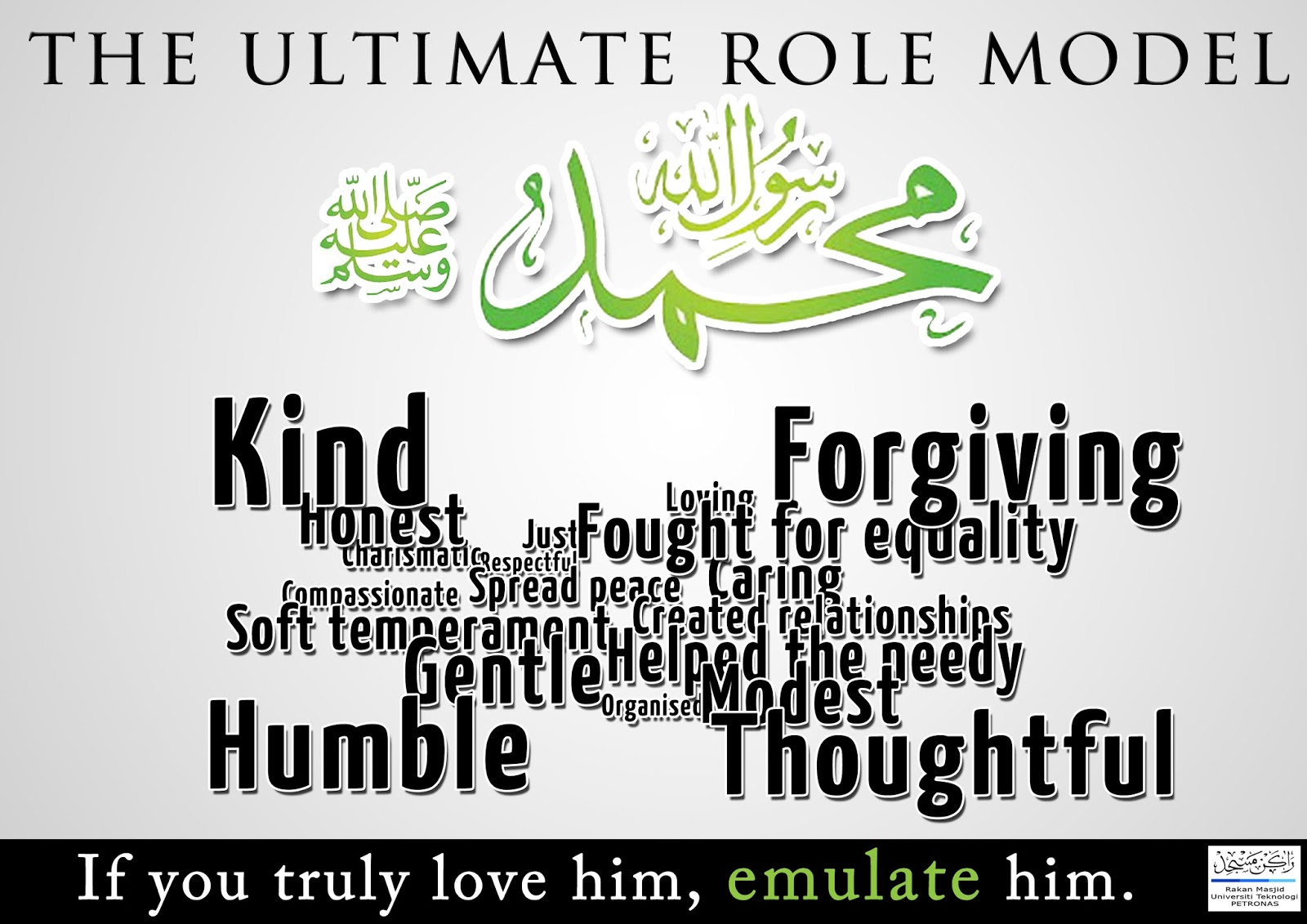 THE FINAL REMINDER: Prophet Muhammad was sent as a role model for all ...