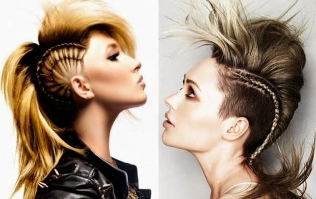 Pilihan Style Gaya Rambut Mohawk untuk Wanita 2015 | Model Rambut Gaya