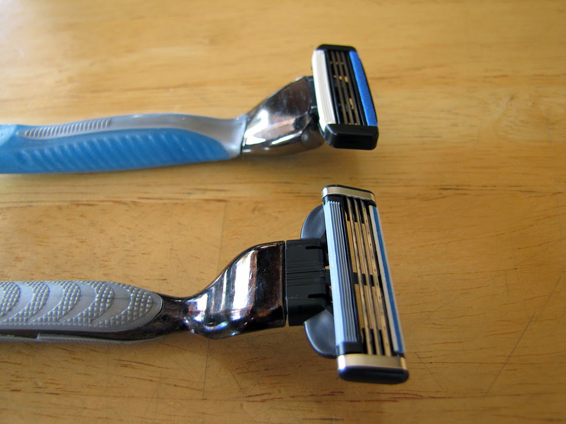 The Bell Curve of Life: Shaving Showdown: Gillette Mach 3 versus Dorco ...