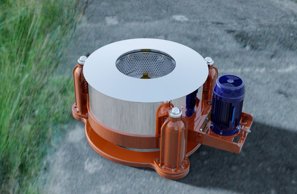 Hydro Extractor Machine for Industrial Washing || Download free 3D cad ...