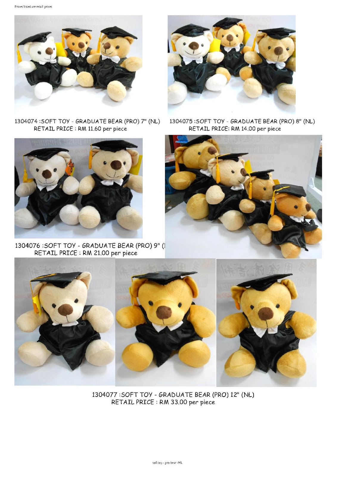 Convocation / Graduation Bear & Soft Toy For Sale: September 2013