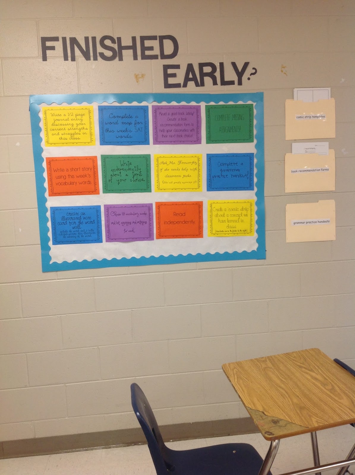 ELA Essentials: Classroom Tour: Year 4