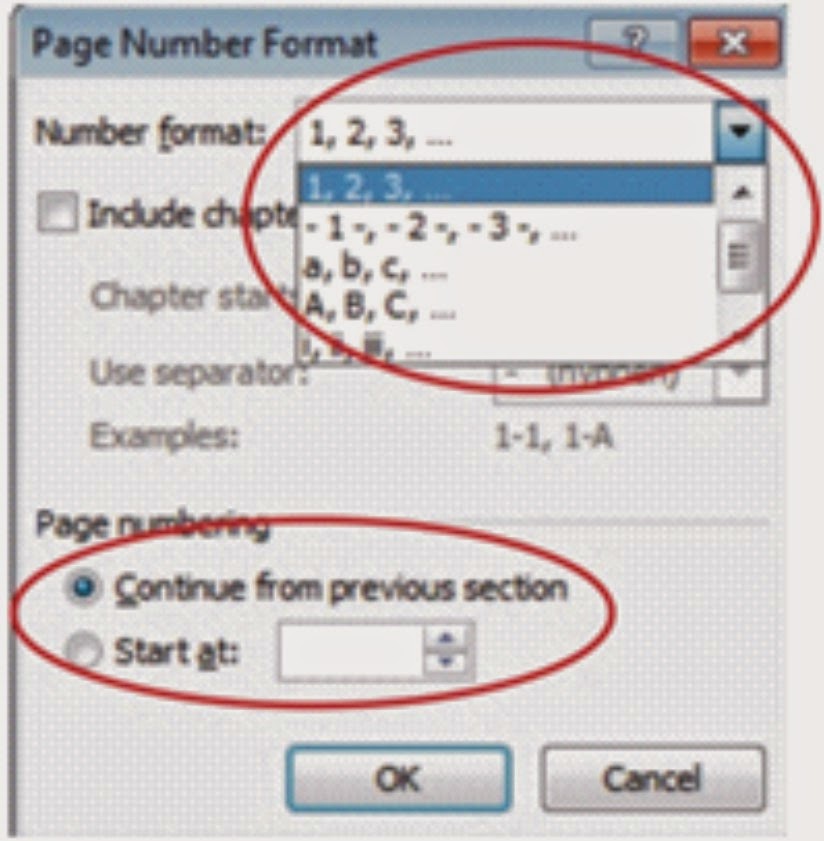 Nomor Dan Penomoran Dalam Microsoft Word - belajar microsoft office