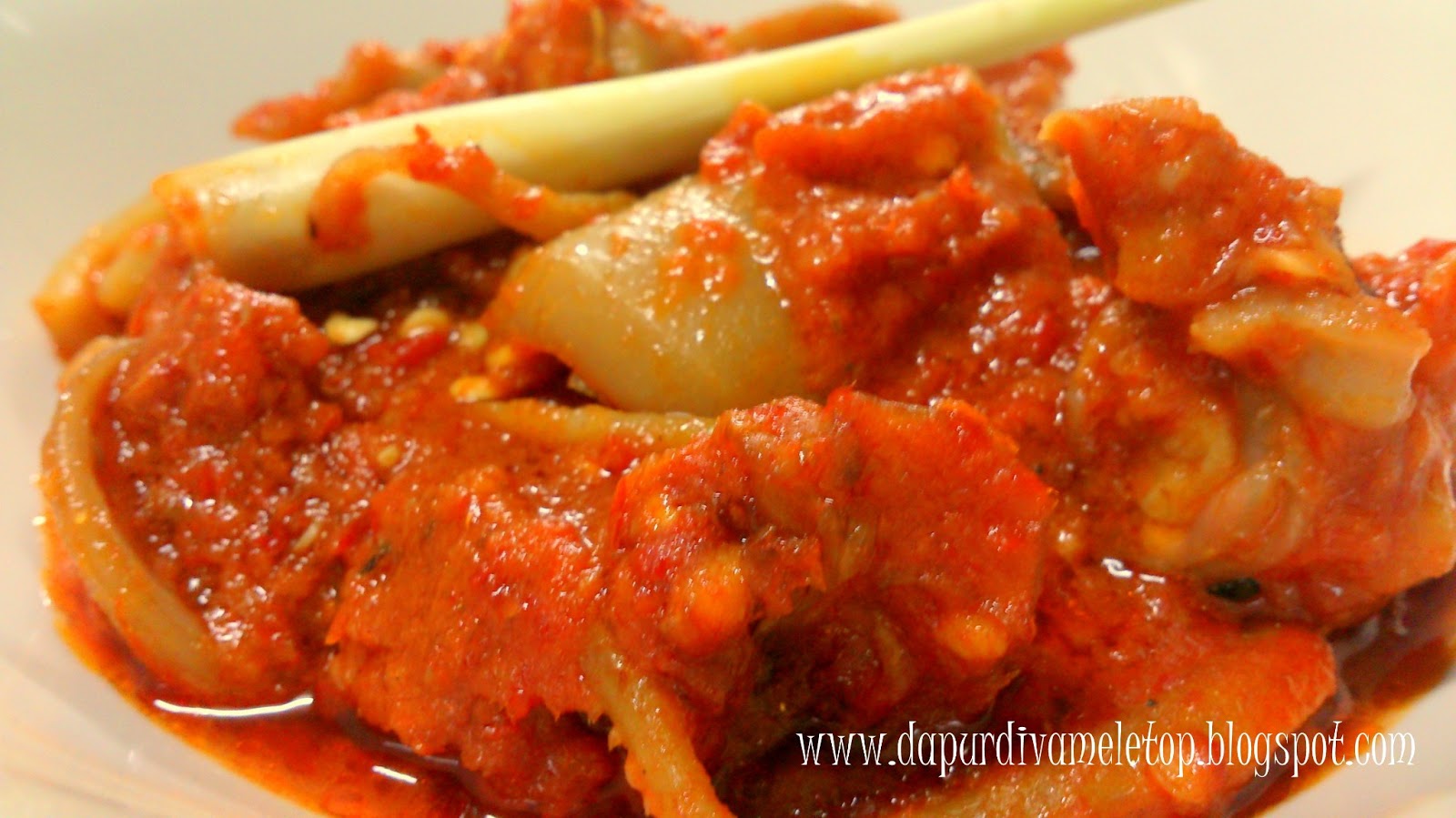 DAPUR DIVA MELETOP: Resipi : Sambal Sotong Gula Merah