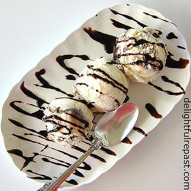 Delightful Repast: Fudge Ripple Ice Cream - A Simple No-Cook Ice Cream ...
