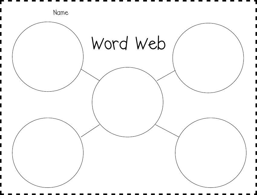 I am a Teacher: LET'S GET WORD WEBBING