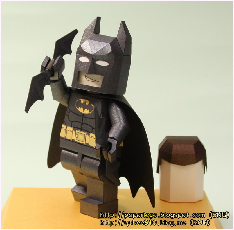 YOBEE'S LEGO MINI-FIGURE PAPER CRAFT: Lego Batman2 Papercraft
