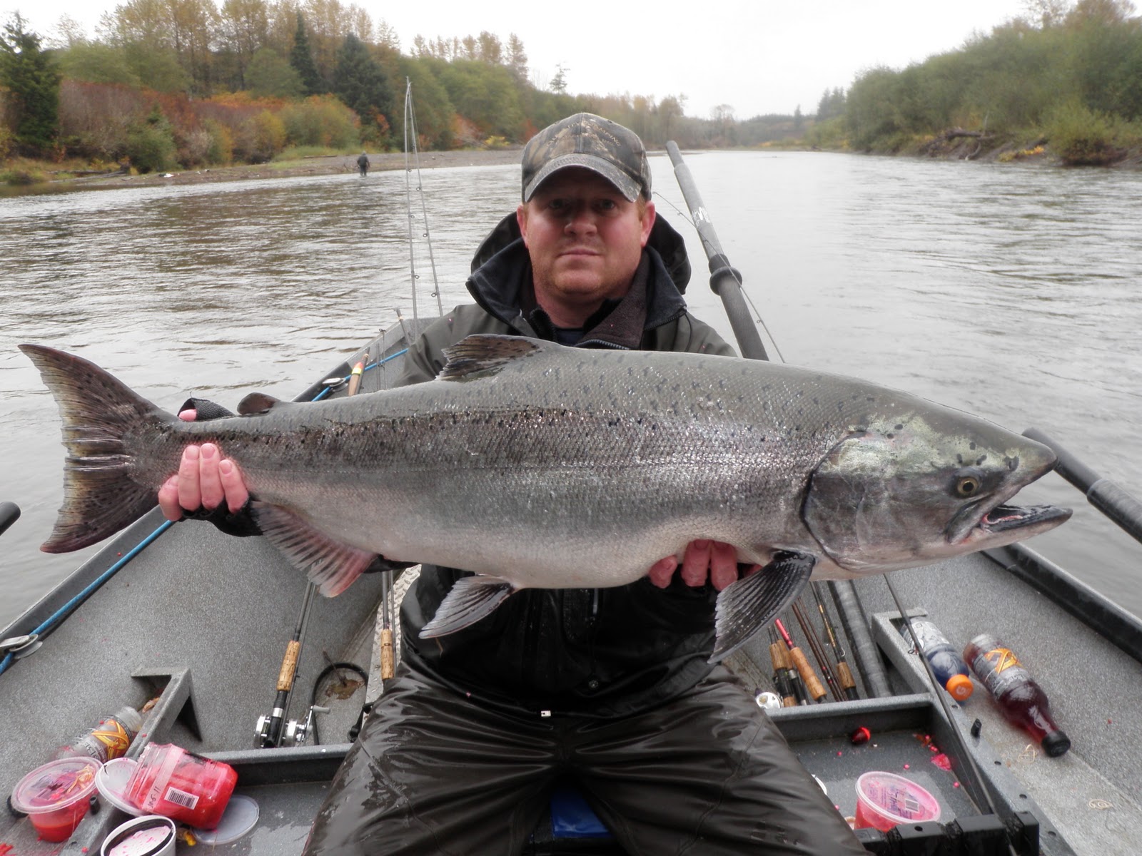 Todds Extreme Fishing: Humptulips Kings 10-30-11