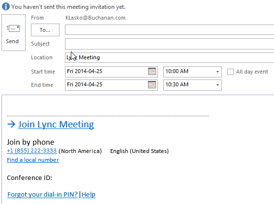 Ken's Unified Communications Blog: Getting Creative with Lync Dial-in ...