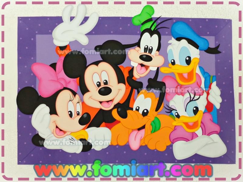 Mickey Mouse Y Sus Amigos: Minnie, Pluto, Daisy, Donald, Goofy/ Fomiart