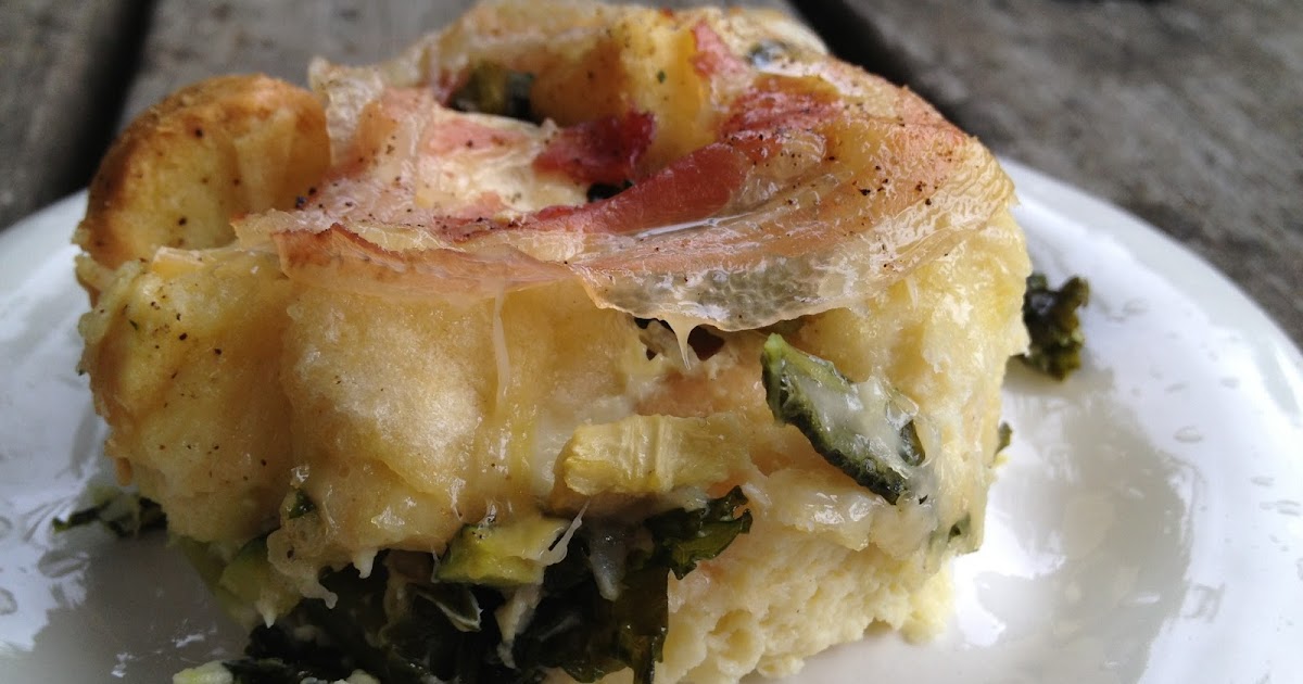 Tate's Kitchen: kale and zucchini bread pudding