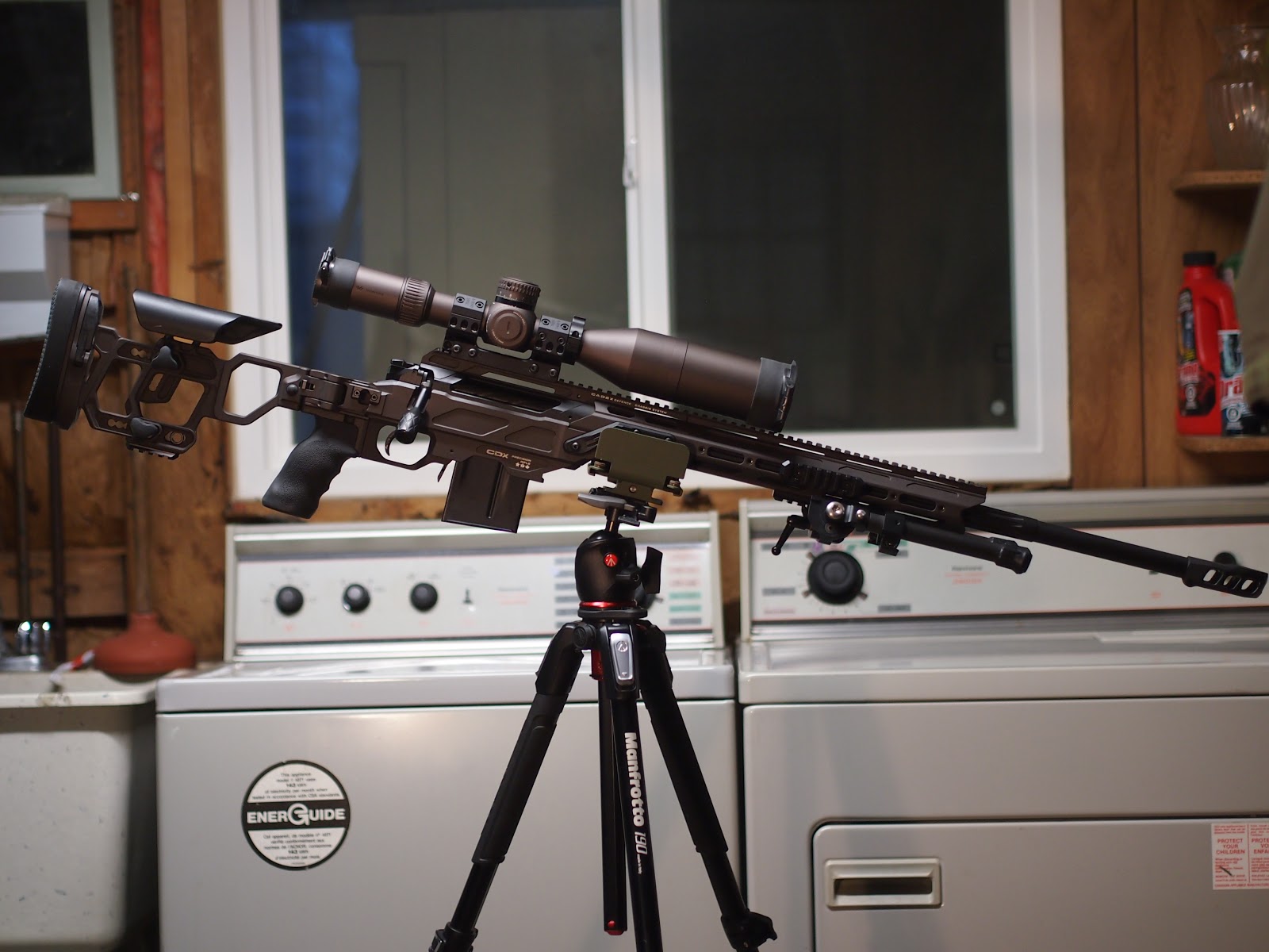 Mister Donut's Firearms Blog: Cadex Guardian Lite in 6.5cm, Stealth Shadow Vortex color, with ...