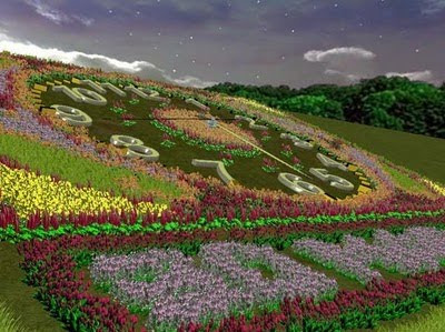 Famous buildings of the world: As a part of beautiful landscape, flower ...