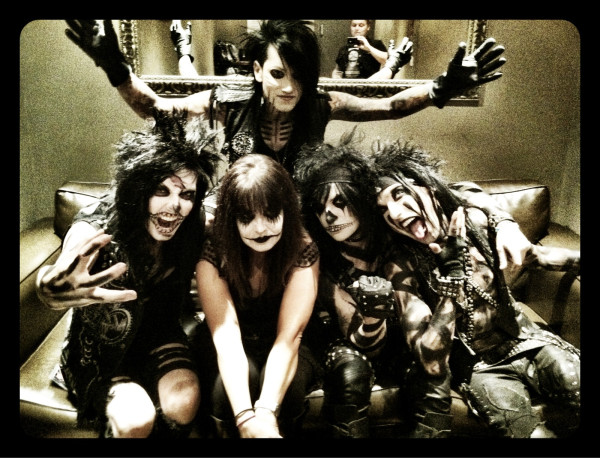 Black Veil Brides Mexican Street Team: 10/31/11
