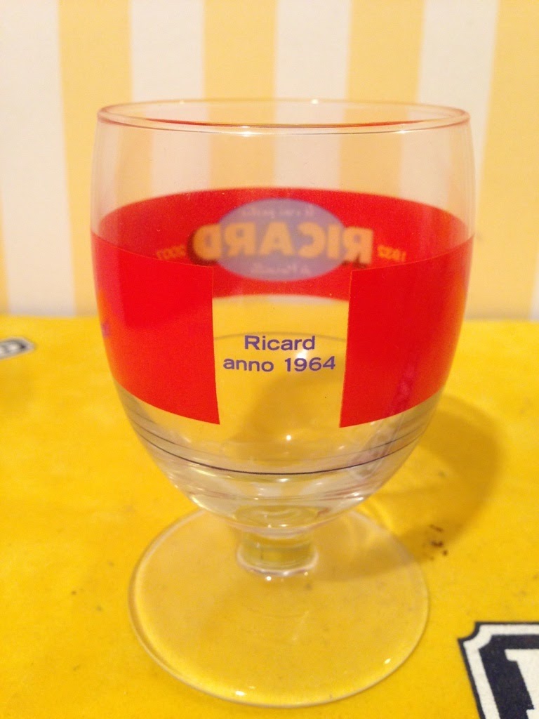 La collection Ricard de Nico: Verre ballon série limité 75 ans Belge