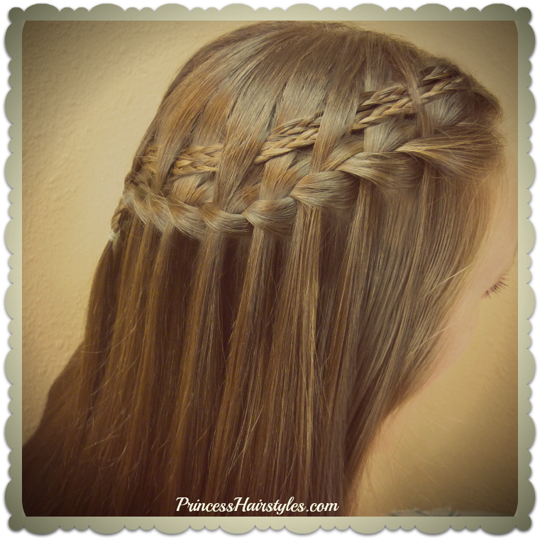 Double Woven Waterfall Braid Tutorial, 2 Braided Hairstyles ...