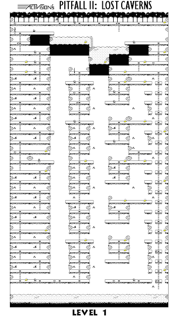L'index aux fougères: Pitfall 2 - Lost Caverns sauce Atari 5200 - that ...