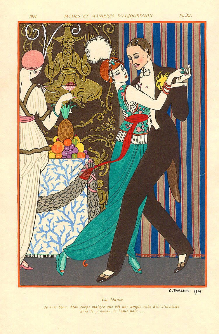 Aspundir: Georges Barbier- Paintings (1882 - 1932)