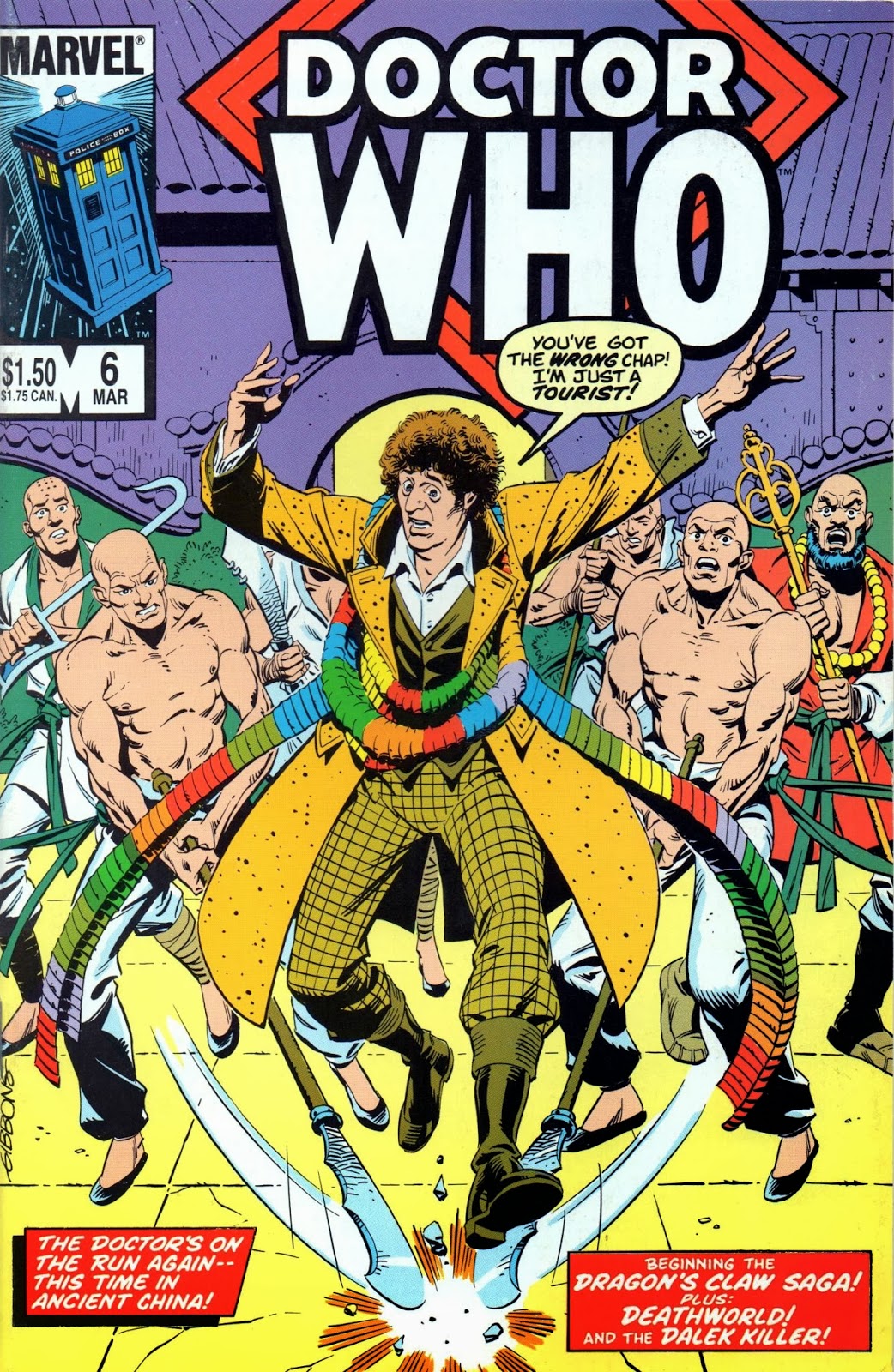 CRIVENS! COMICS & STUFF!: MARVEL'S DOCTOR WHO COVER GALLERY - PART ONE...