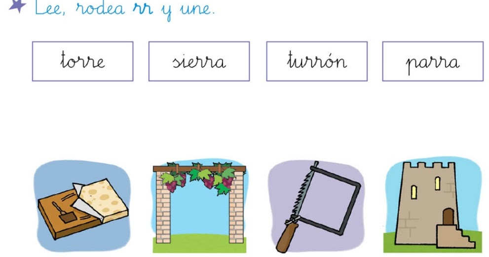 CAPITÁN EDUCACIÓN: 1º PRIMARIA - LENGUA: LETRA RR