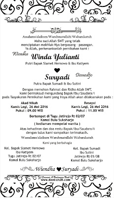 Undangan Pernikahan | Souvenir Pernikahan