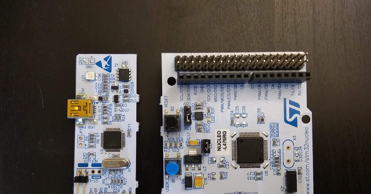 Repurposing STLink of Nucleo64 boards