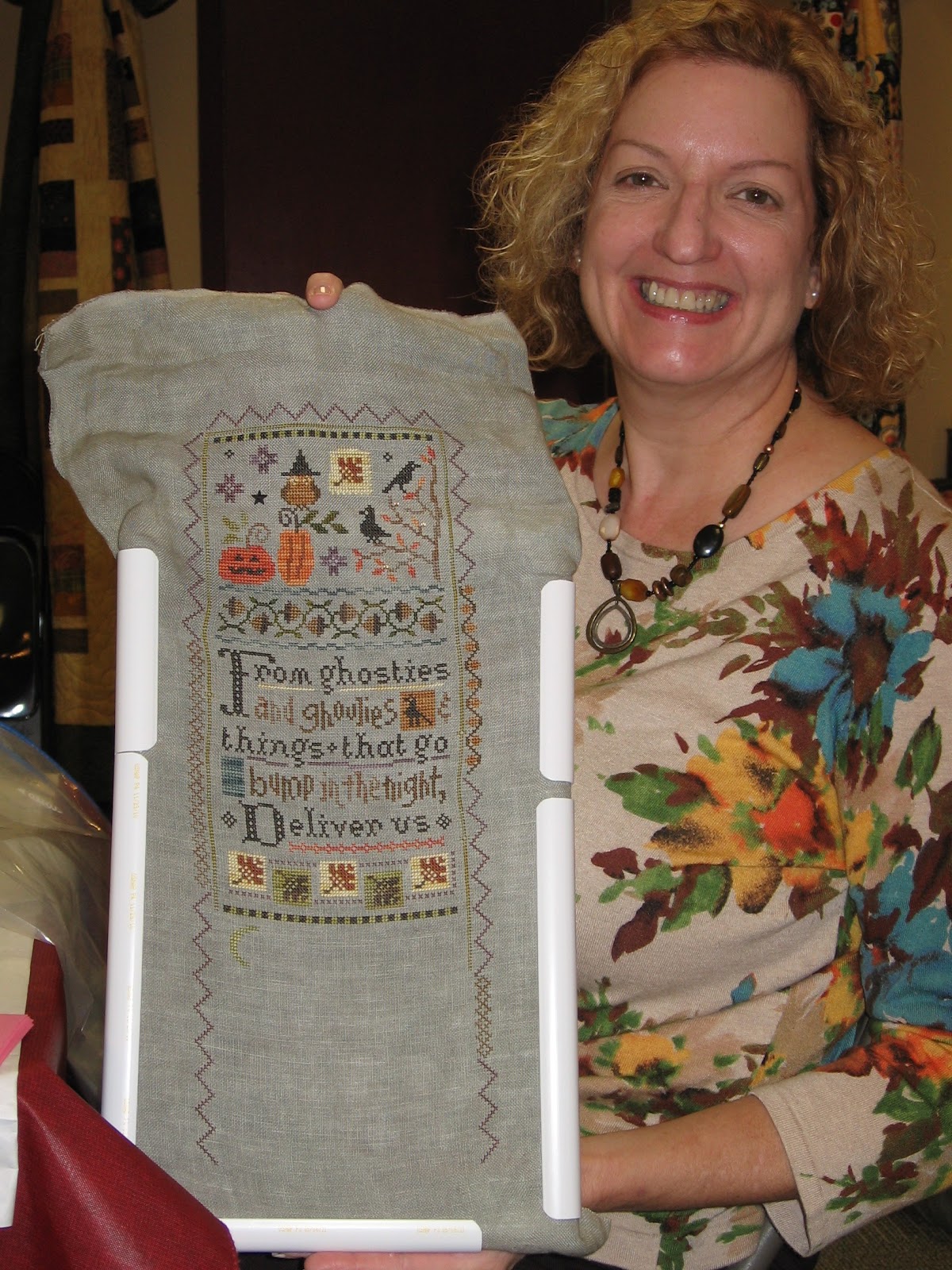 Alphabet Stitcher: Stitching at Rosebud's