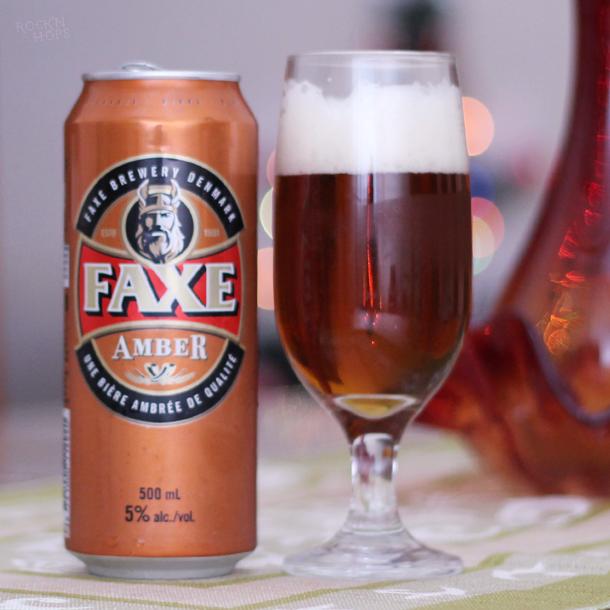 Rock'n Hops: Faxe Amber, Faxe Bryggeri | Royal Unibrew