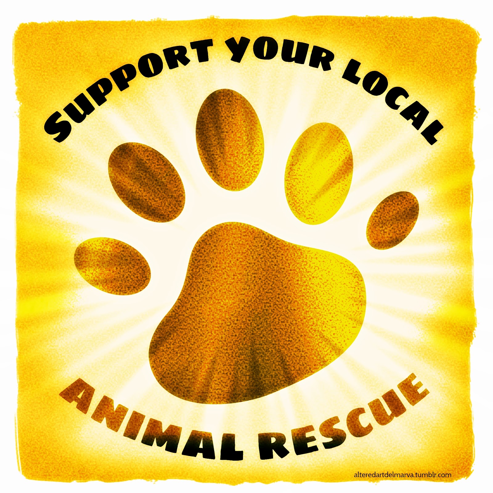 Altered Delmarva: Everyone Can Lend A Paw "Support Your Local Animal ...